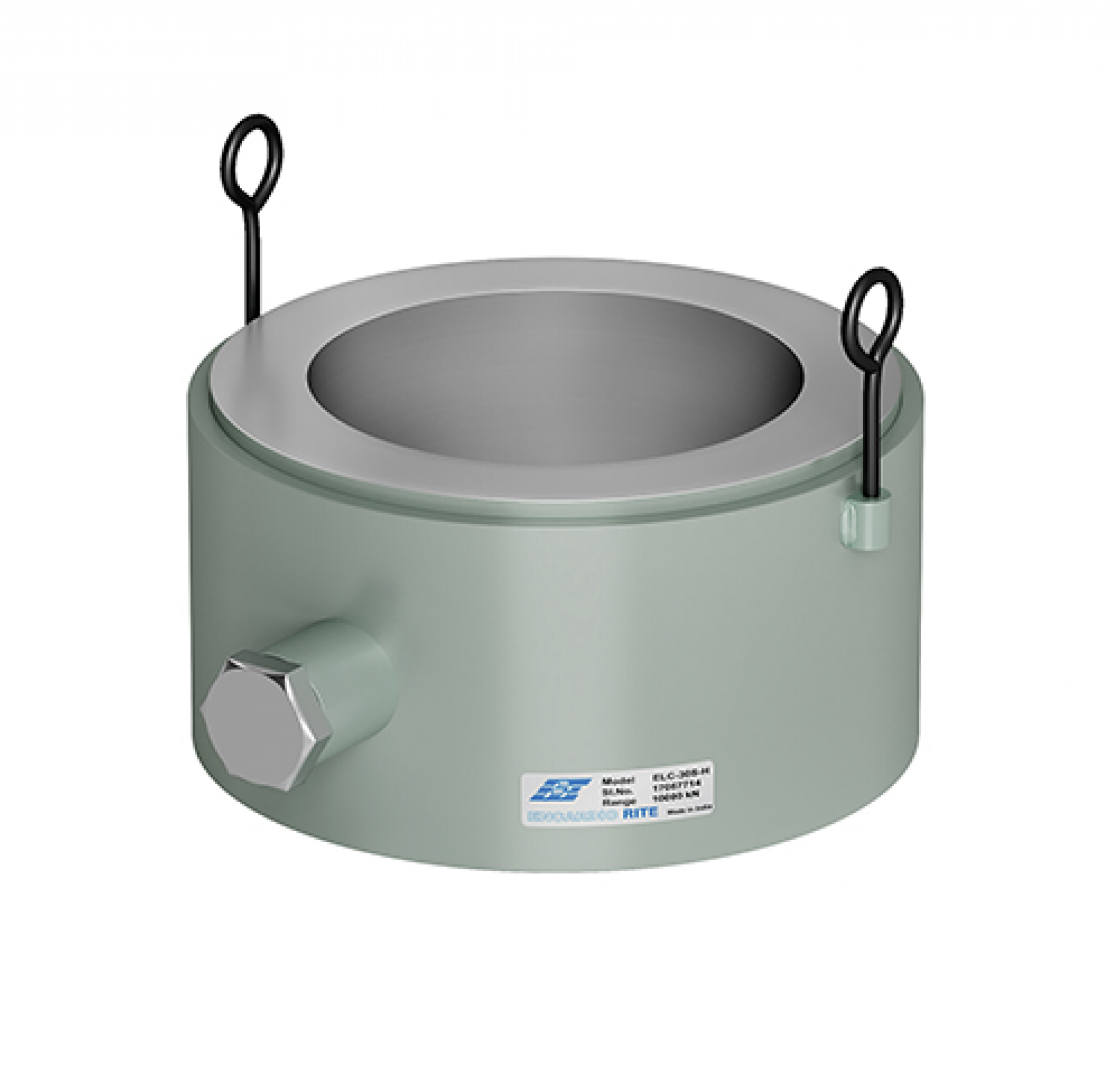 ELC-30-H high capacity center hole load cell | Dimense